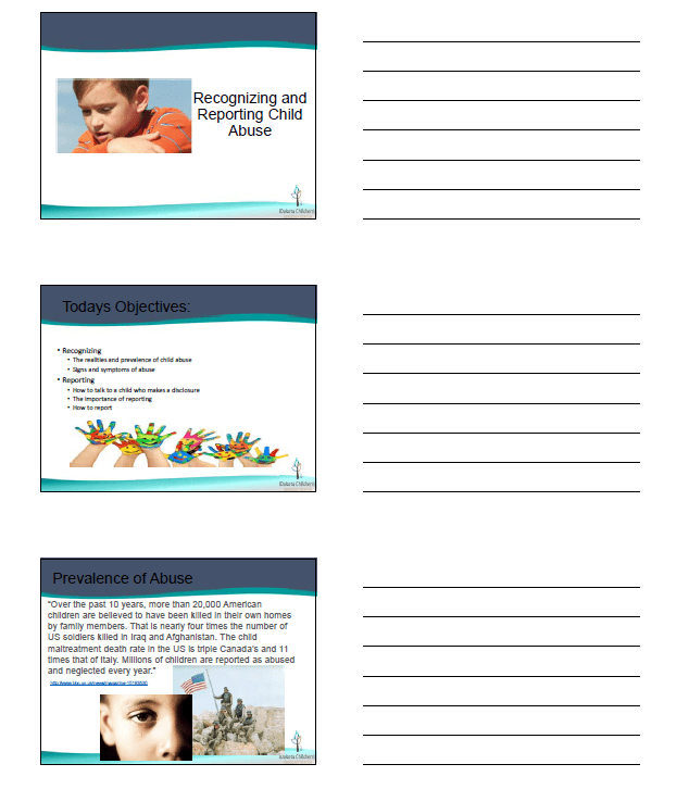 Recognizing and Reporting Abuse | Dakota Children's Advocacy Center