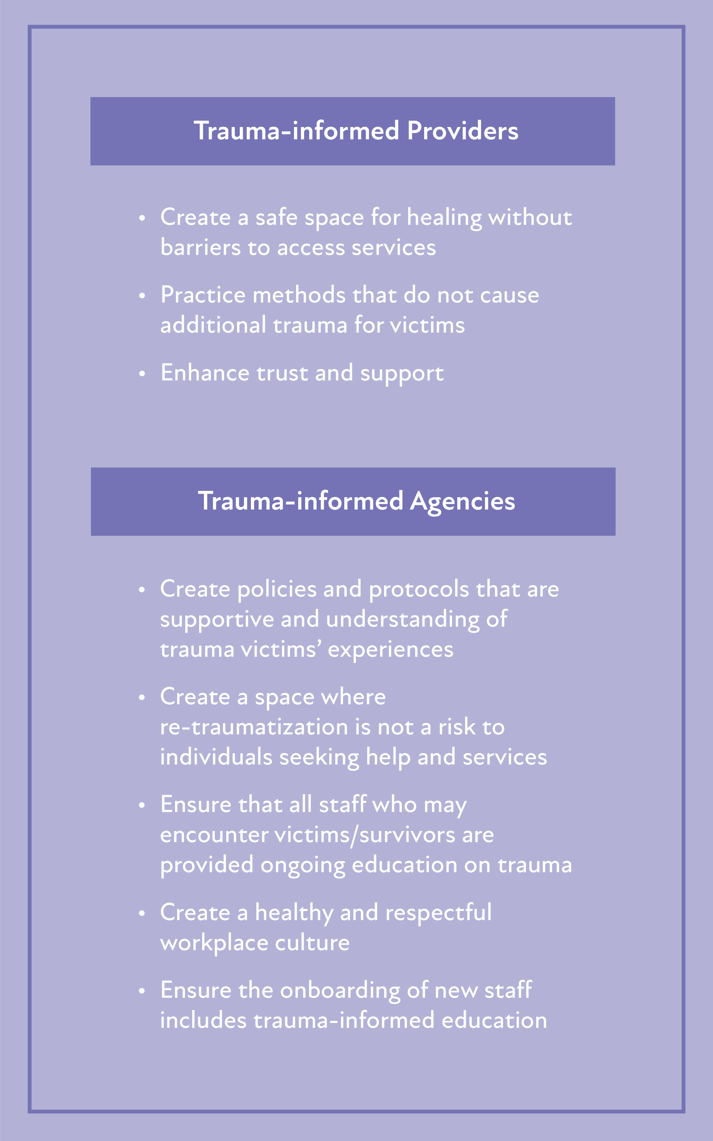 Person-Centered Trauma-Informed Care | Dakota Children's Advocacy Center
